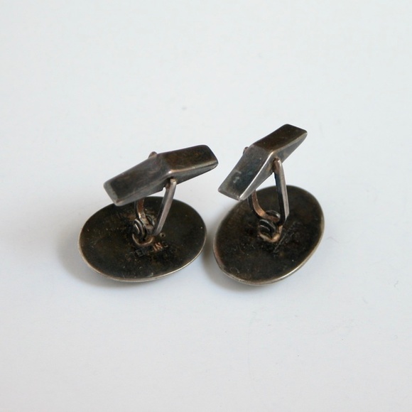 Sterling Made in Siam | Accessories | Vtg Siam Cufflinks Sterling Silver Thai Dancers | Poshmark